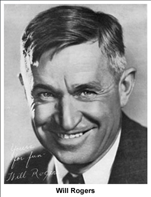 Will Rogers | 4-H History Preservation News