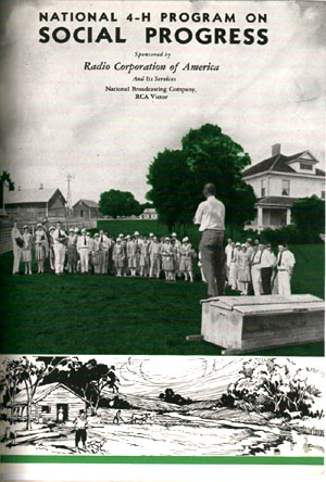 RCA National 4-H Program on Social Progress | 4-H History Preservation News